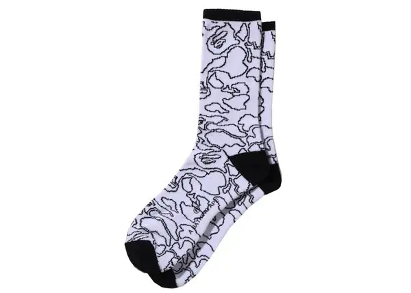 BAPE Line Camo Socks