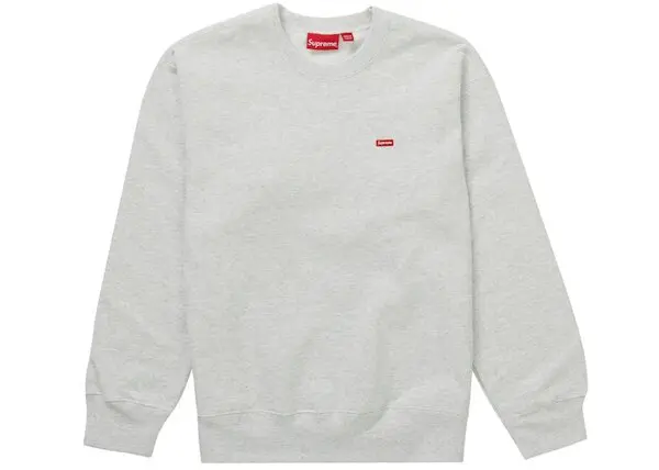 Supreme Small Box Crewneck Sweatshirt - Heather