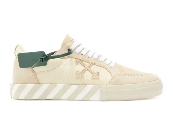 Off-White Vulc Low Sneakers - Beige/white