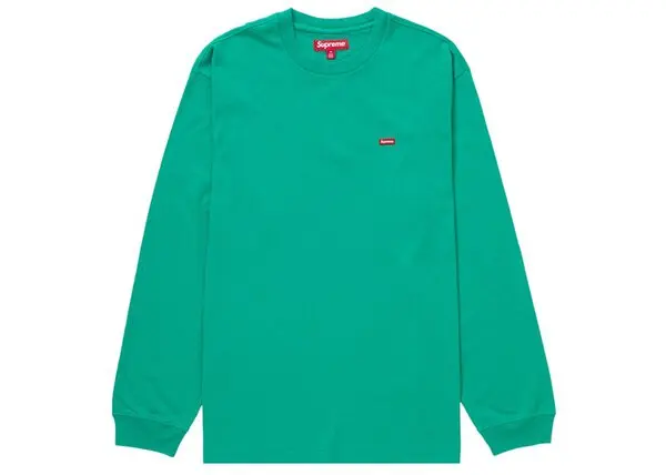 Supreme Small Box Long Sleeve Tee Shirt - Green