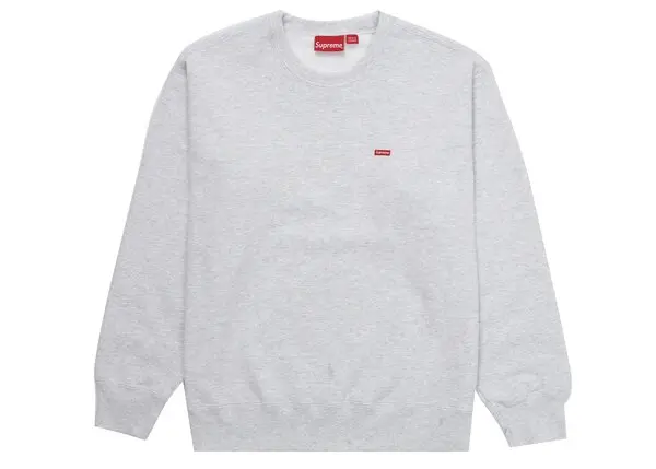 Supreme Small Box Crewneck Sweatshirt Fw21 - Ash Grey