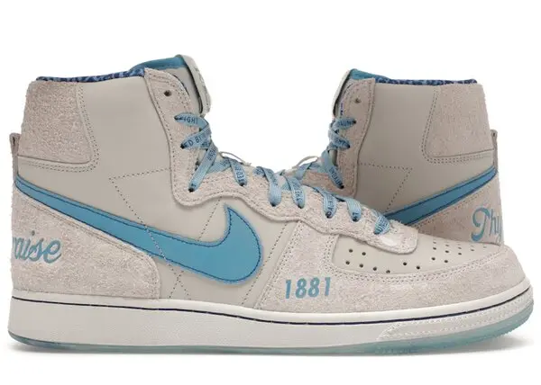 Nike Terminator High Spelman College Sneakers - Light Bone/photo Blue/phantom