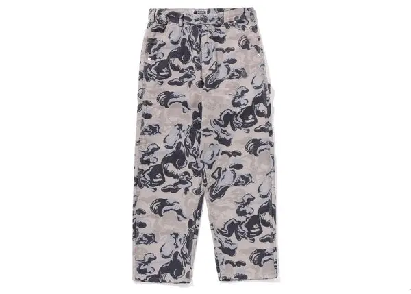BAPE Art Camo Gobelin Work Pants