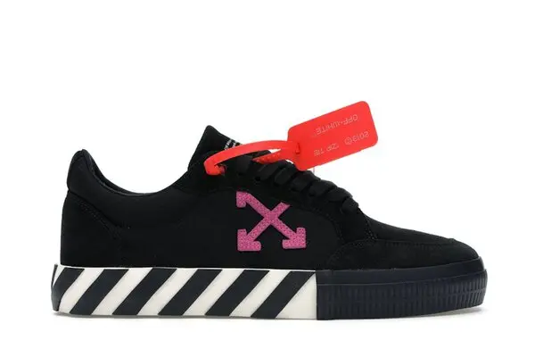 Off-White Vulc Low Sneakers - Black/fuchsia