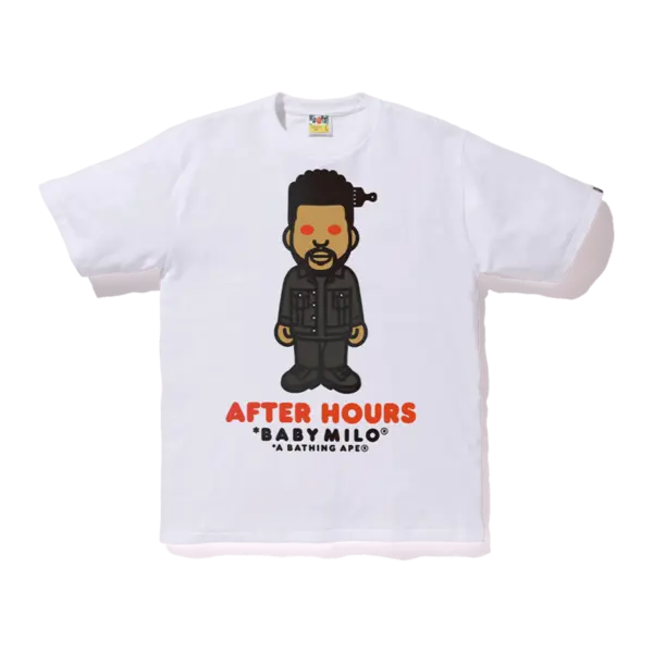 BAPE Baby Milo After Hours Tee Shirt - White