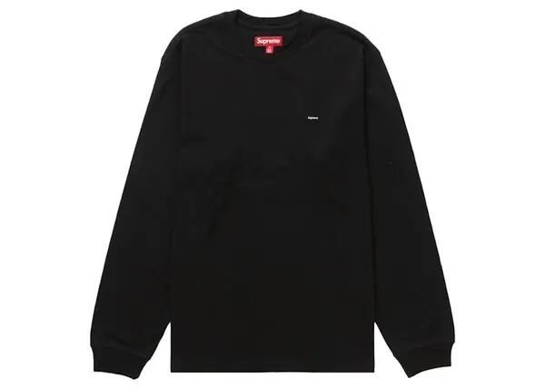 Supreme Small Box Long Sleeve Tee Shirt - Black