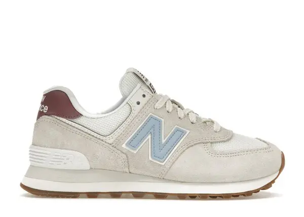 NEW BALANCE 574 Sneakers - Beige/baby Pink/ecru Blue
