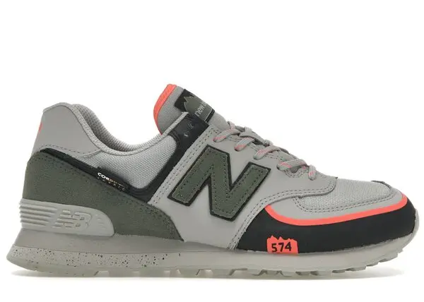 NEW BALANCE 574 All Terrain - Grey/olive/orange