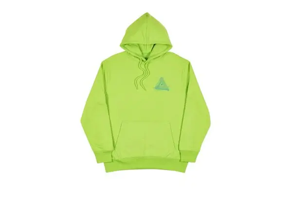 PALACE Surkit Hood - Lime Green/blue