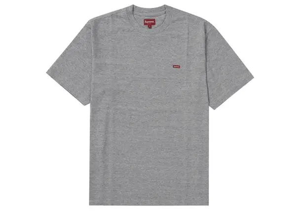 Supreme Small Box Tee Shirt - Heather Grey