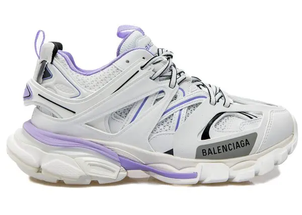 Balenciaga Track Sneakers - White/lilac