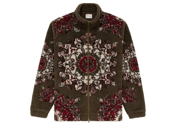 Aimé Leon Dore Motif Fleece Zip-up Jacket