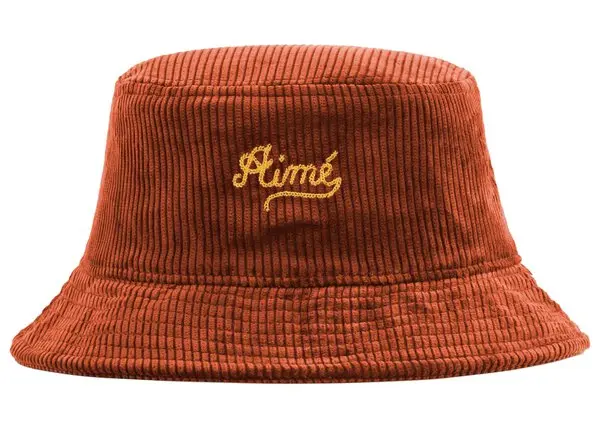 Aimé Leon Dore Chain Stitch Bucket Hat - Brown