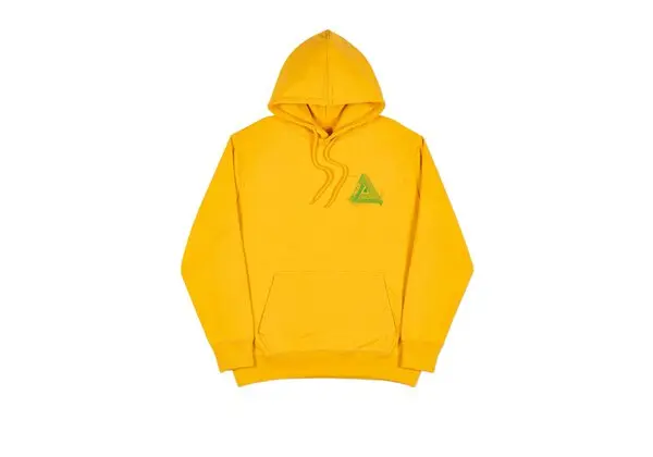PALACE Surkit Hood - Yellow/green