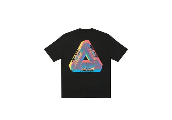 PALACE Triferg Colour Blur T-shirt - Black