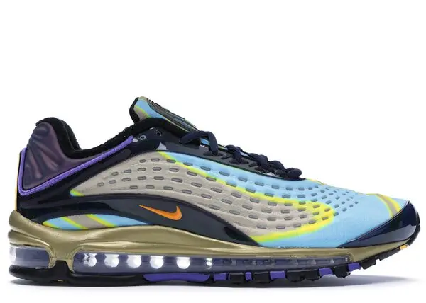 Nike Max Deluxe Sneakers - Midnight Navy Blue/laser Orange