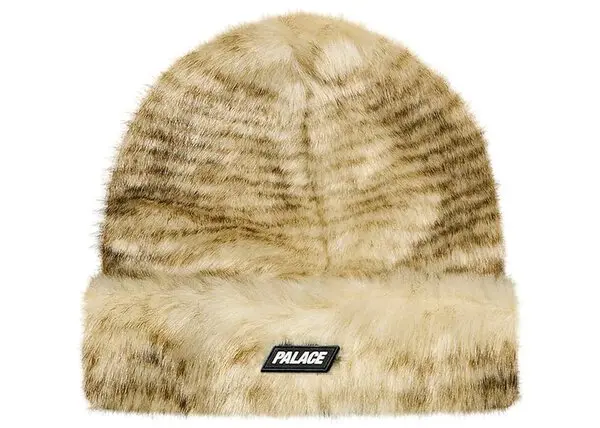 PALACE Teddy Beanie - Ecru