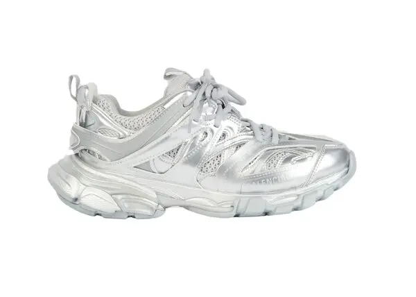 Balenciaga Track Triple Sneakers - Silver