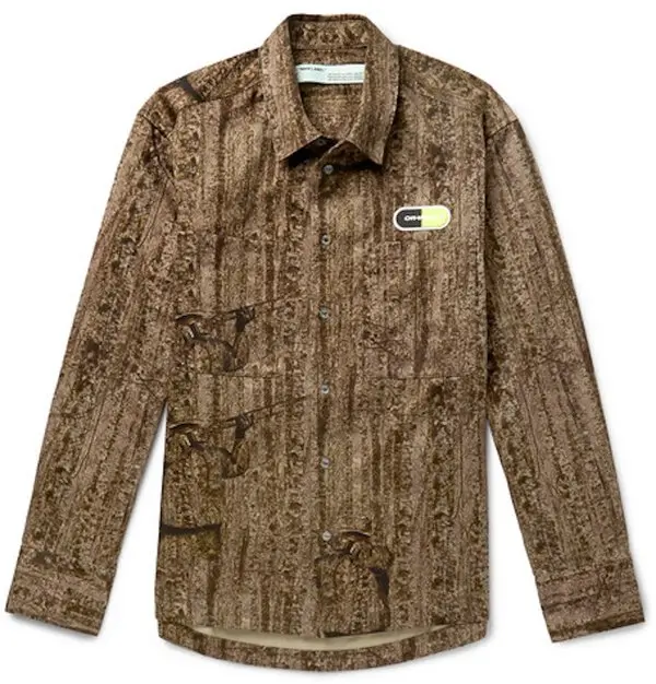 Off-White Uflage Print Overshirt