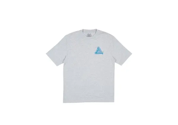 PALACE Surkit T-shirt - Grey Marl/blue