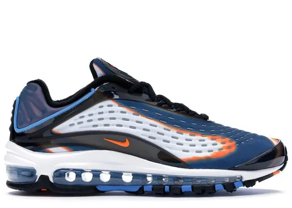 Nike Max Deluxe Sneakers - Cool Grey/total Orange/blue Force