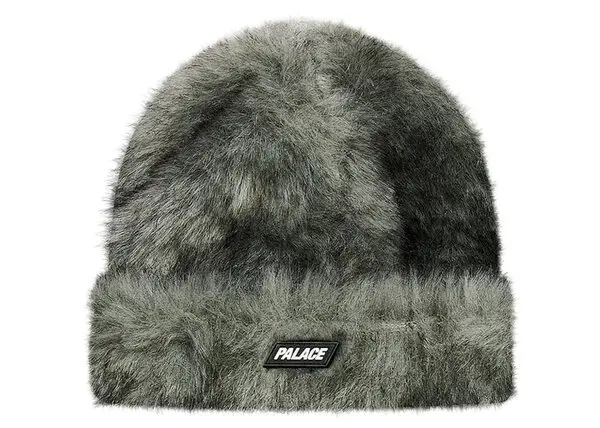 PALACE Teddy Beanie - Grey
