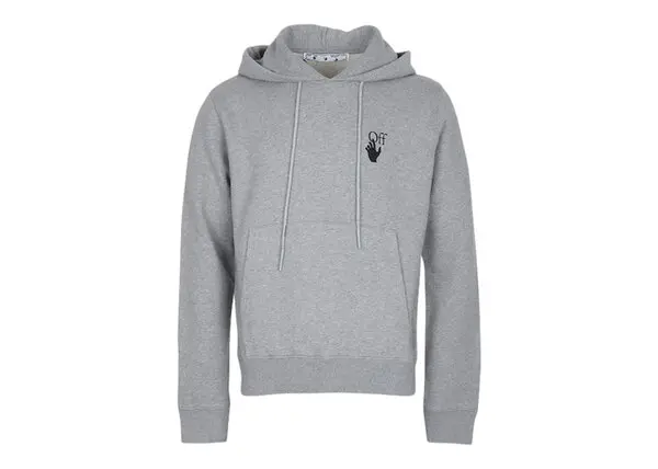 Off-White Degrade Arrows Hoodie - Gray