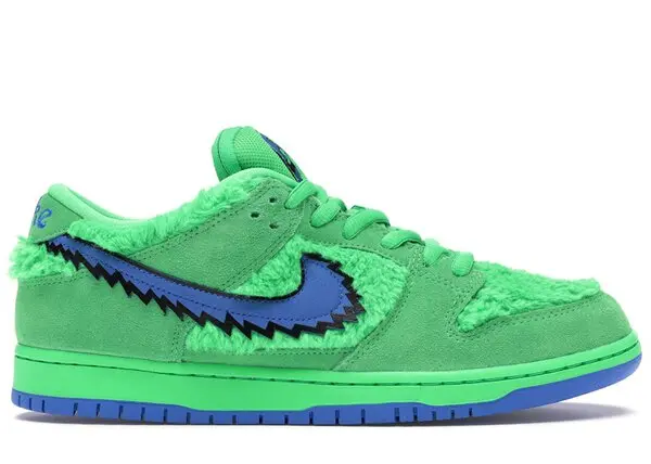 Nike Dunk Low Grateful Dead Bears Green - Green Spark/soar