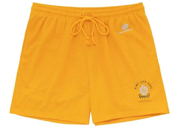 Aimé Leon Dore X New Balance Sonny League Gym Shorts - Yellow