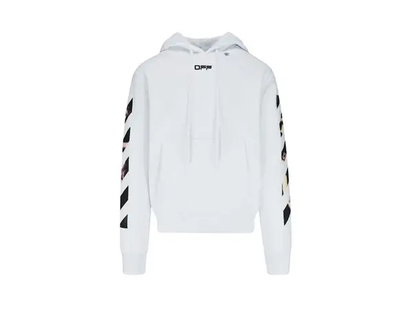 Off-White Caravaggio Arrows Hoodie - White