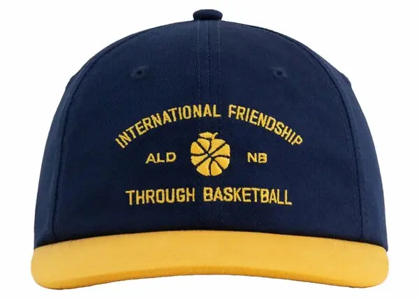 Aimé Leon Dore X New Balance Lftb Cap - Navy Blue/yellow