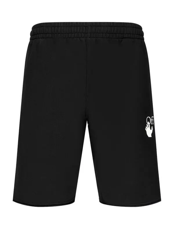 Off-White Diag Stripe Sweat Shorts