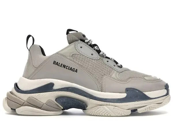 Balenciaga Triple S Sneakers - Beige/black