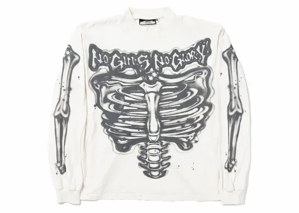 HELLSTAR Airbrushed Bones Longsleeve