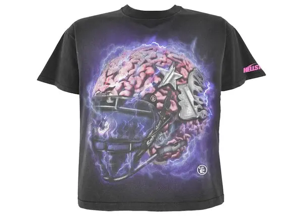 HELLSTAR Powered Star Graphic T-shirt