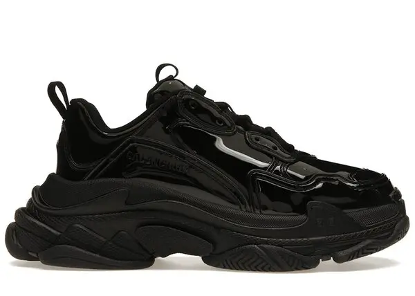 Balenciaga Triple S Patent Sneakers