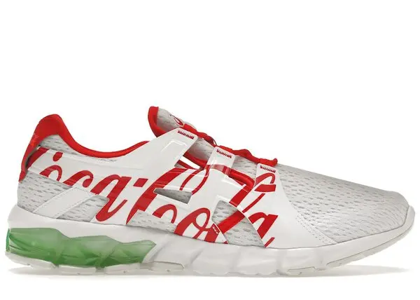 Asics Gel-quantum 90 Sneakers - White/coke Red