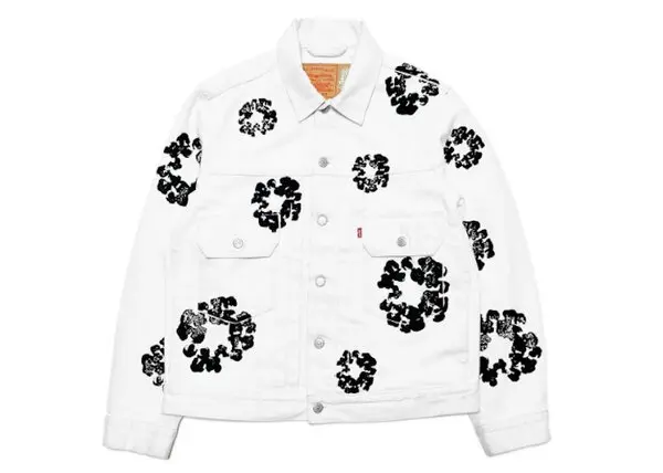 DENIM TEARS X Levi's Jacket - White