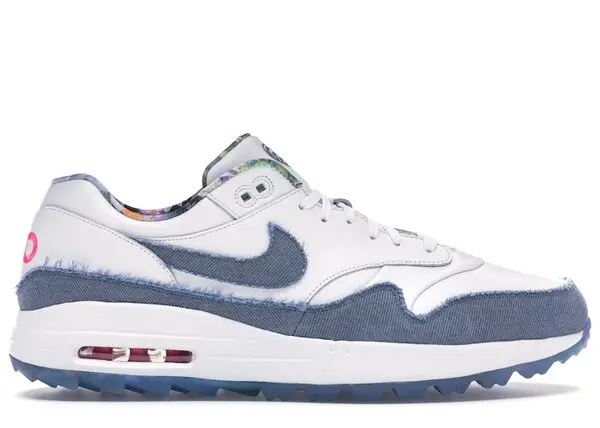 Nike Air Max 1 Golf No Denim Allowed - White/hyper Pink/thunderstorm