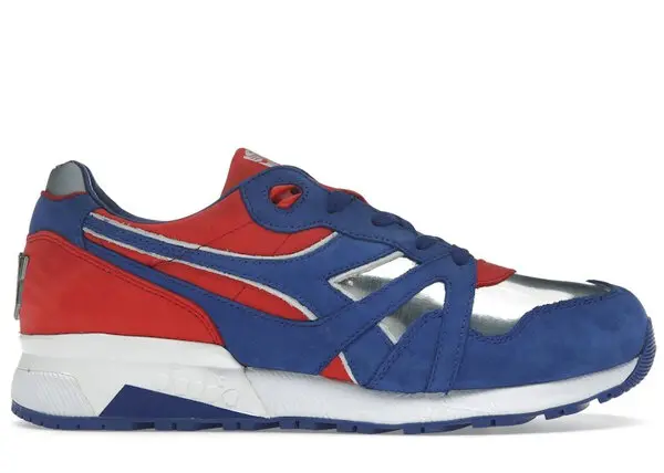 DIADORA N9000 Bait Transformers Optimus Prime Sneakers - Royal/red/silver