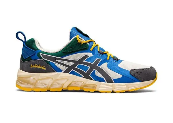 Asics Gel-quantum 180 Ballaholic Sneakers - Natural/blue/dark Green
