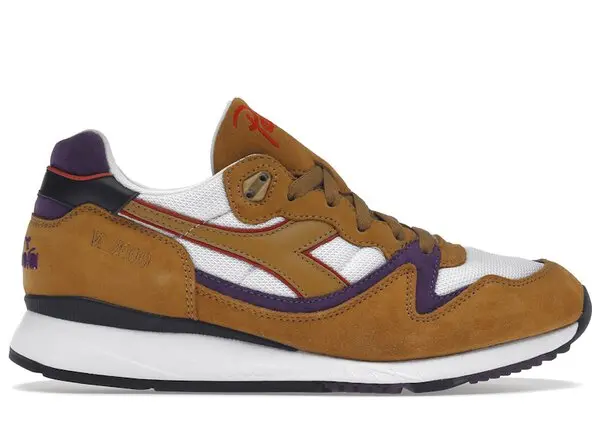 DIADORA V7000 Patta 90s Sneakers - Honey Mustard