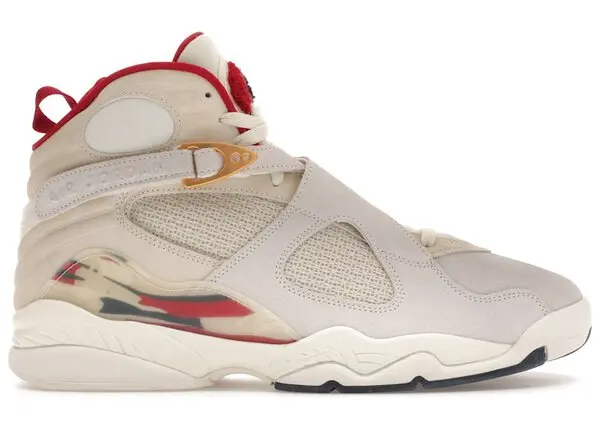 JORDAN Retro Sp Solefly Mi Casa Es Su Casa Sneakers - Sail/fossil/varsity Red