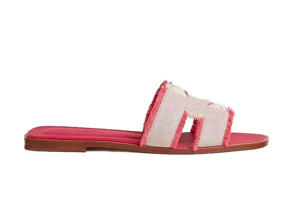 Hermès Oran Sandal Canvas - Frambroise