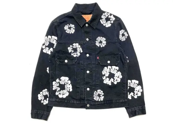 DENIM TEARS X Levi's Jacket - Black