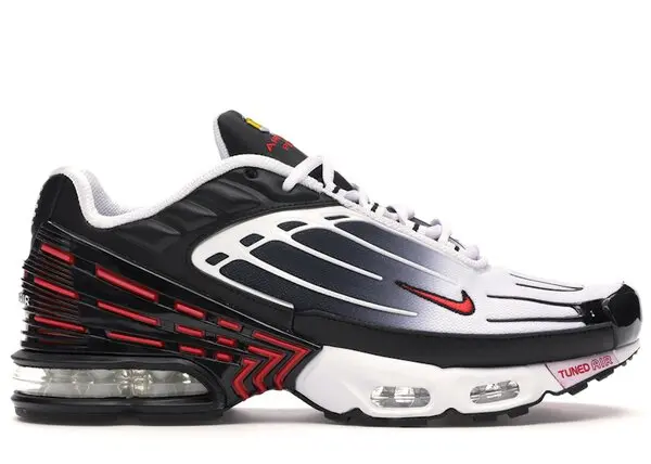 Nike Air Max Plus 3 Sneakers - Black/white/red