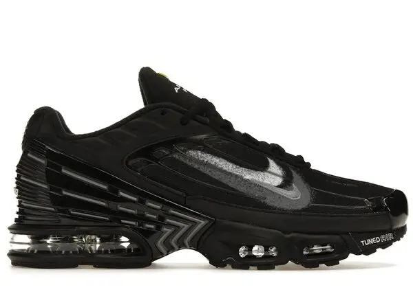 Nike Air Max Plus 3 Stencil Swoosh - Black/smoke Grey/white