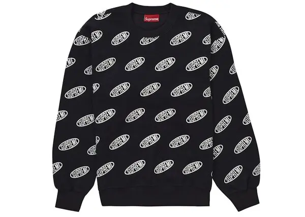 Supreme Liner Crewneck Sweatshirt - Black