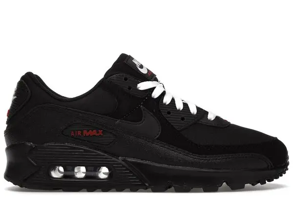 Nike Air Max 90 - Black/sport Red/white