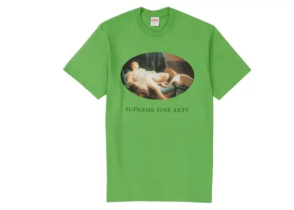 Supreme Leda And The Swan Tee Shirt - Green